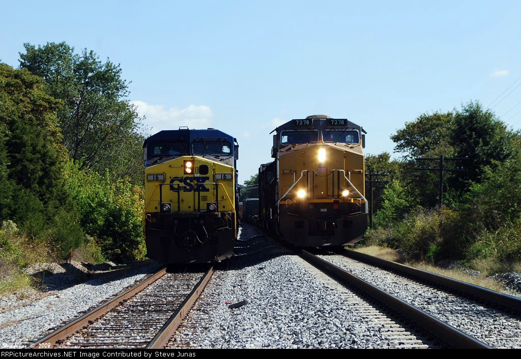 CSX 16 K514 UP 7278 Q525
